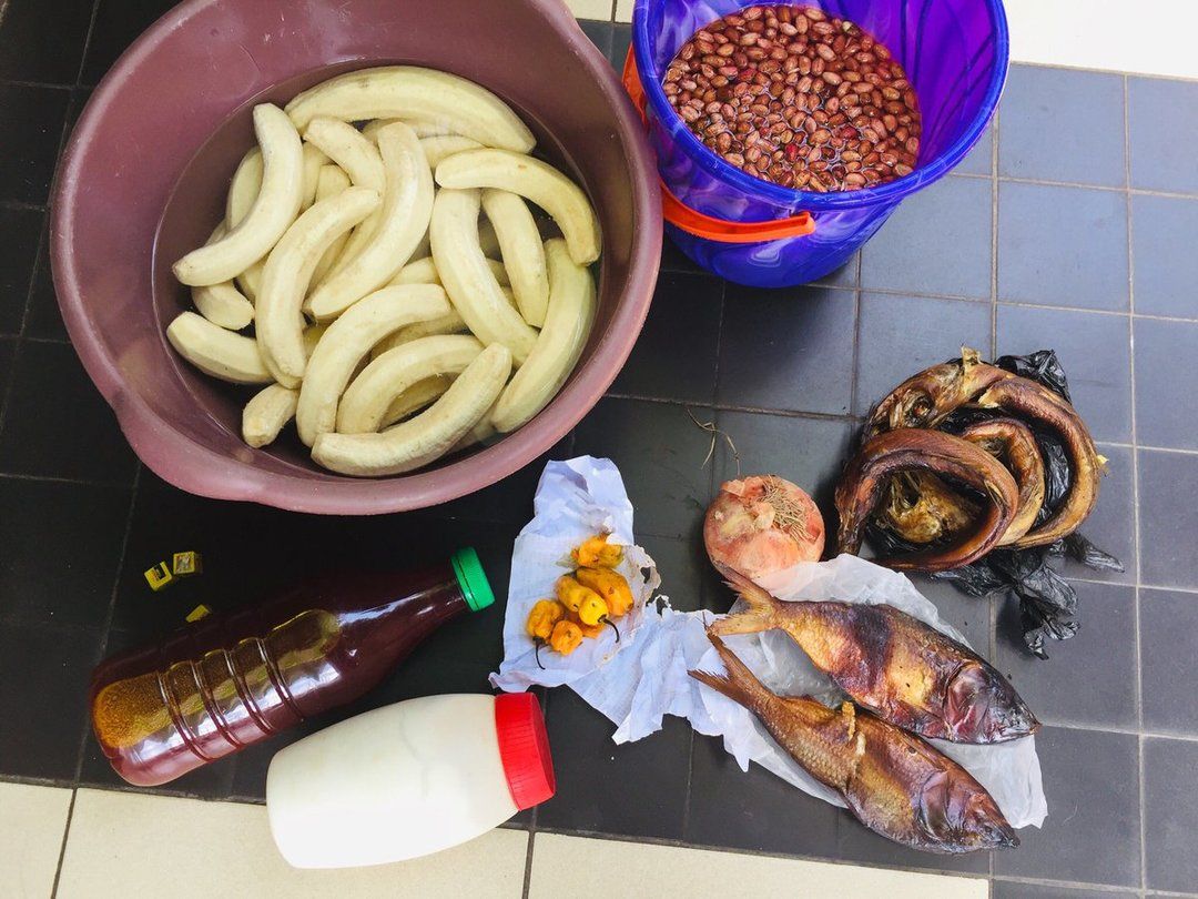 Banane Malaxée ou Topsi Ba’ana - Cuisine du Mboa